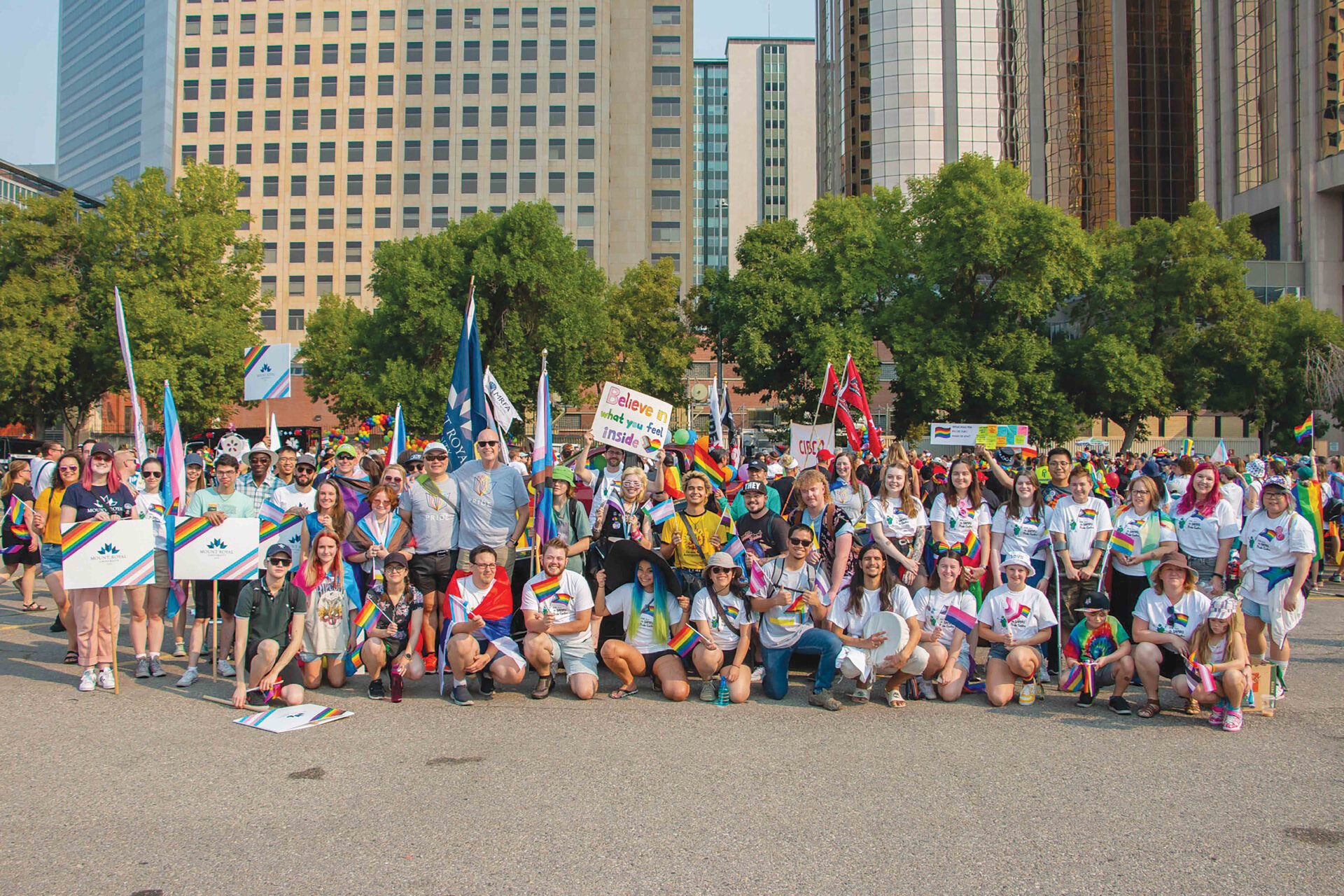 Calgarians gathered to celebrate pride over the weekend | The Reflector